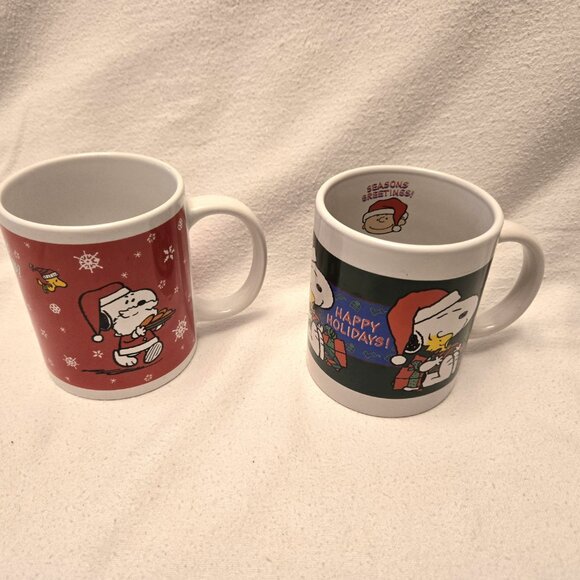 Galerie | Holiday | Peanuts Snoopy Charlie Brown Christmas Coffee Mugs ...